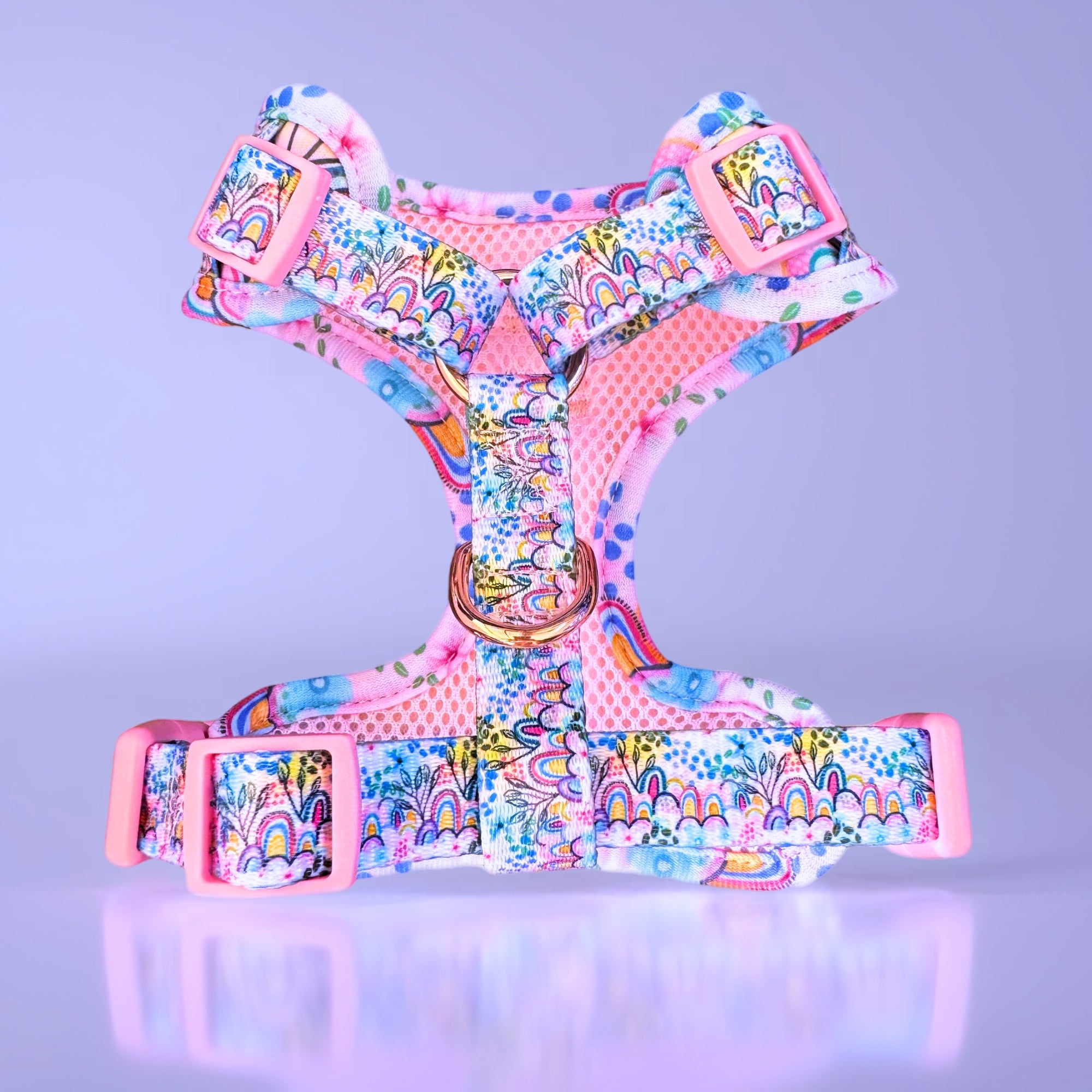Got it Glowing On - Personalised Adjustable Harness Trio – Pawfect Pals